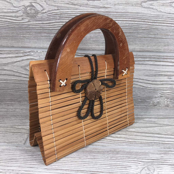 Natural Eco-Friendly Bamboo Bag - Small - Natural – Amadara